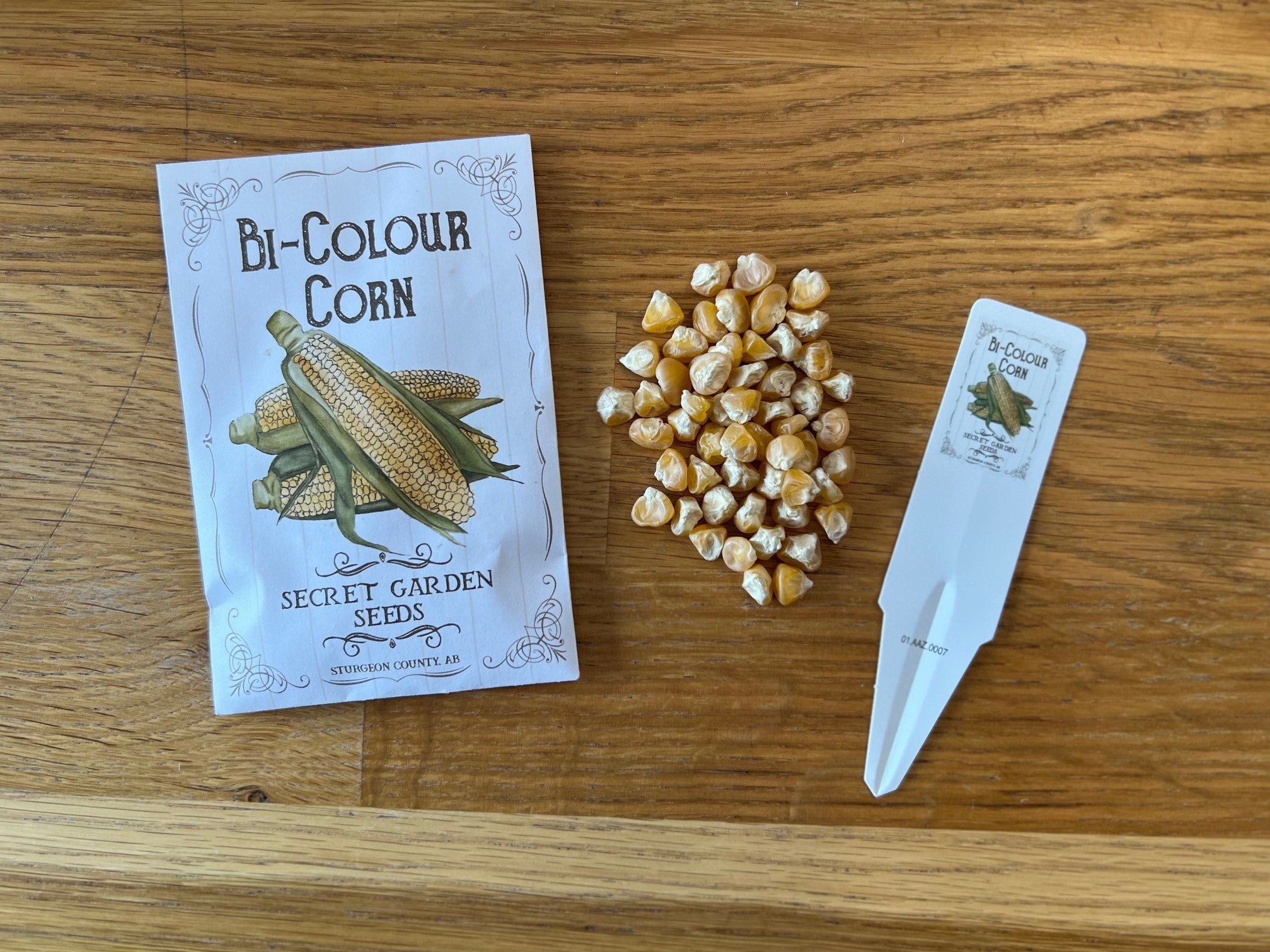 Bi-Colour Corn - Secret Garden Seeds | Debs Greenhouse Garden Centre
