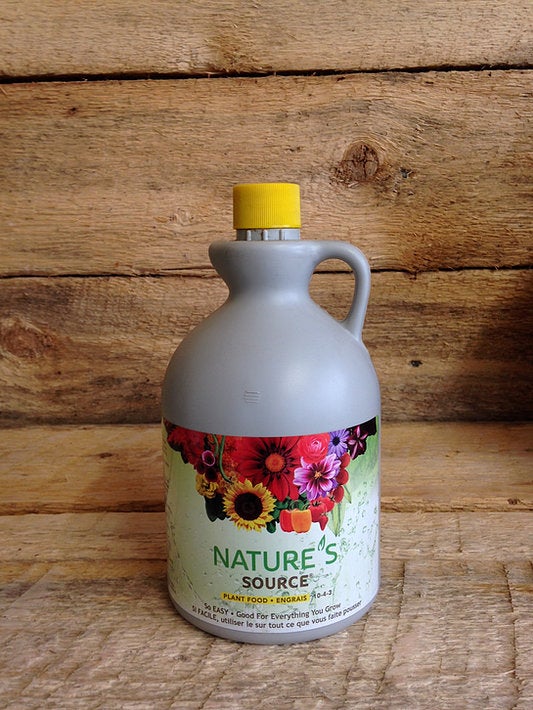 Nature's Source Fertilizer, Refill jug | Debs Greenhouse Garden Centre