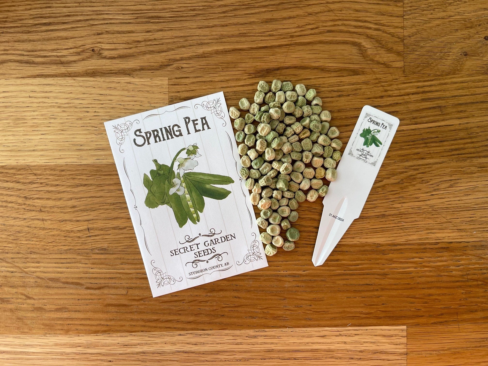 Spring Pea - Secret Garden Seeds | Debs Greenhouse Garden Centre