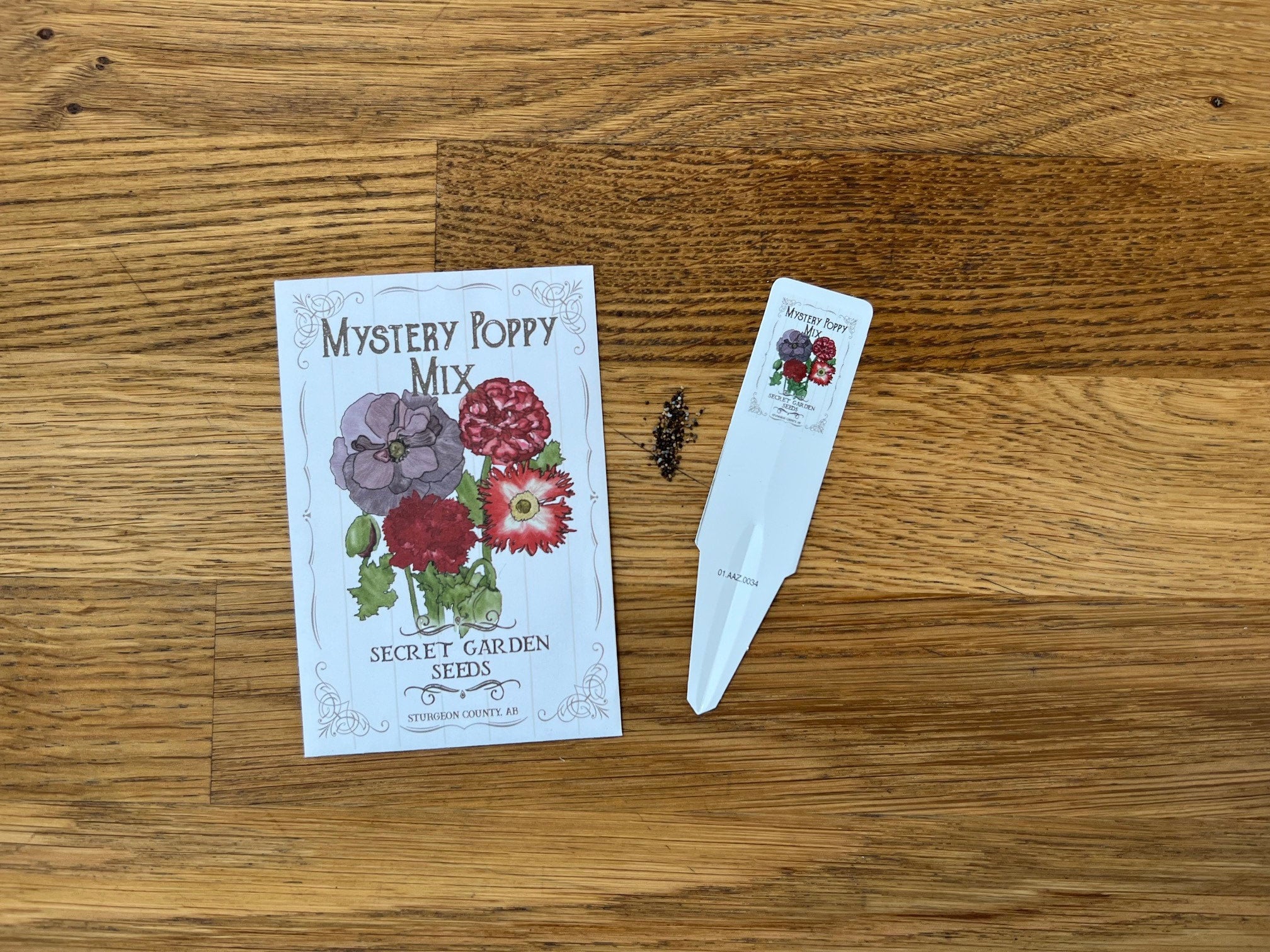 Mystery Poppy Mix - Secret Garden Seeds | Debs Greenhouse Garden Centre